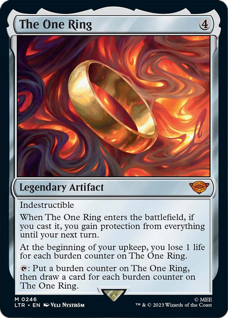 The One Ring: A unique 1-of-1 Magic card | Family Magic